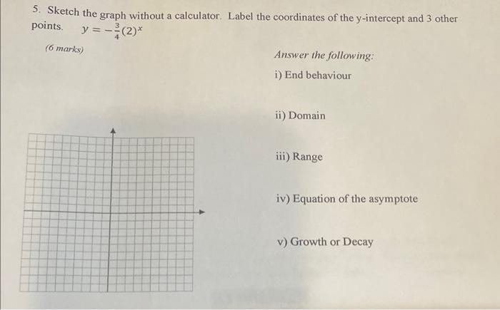 Solved 3. Compare the two exponential functions by graphing | Chegg.com