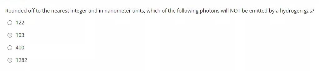 Solved Rounded off to the nearest integer and in nanometer | Chegg.com