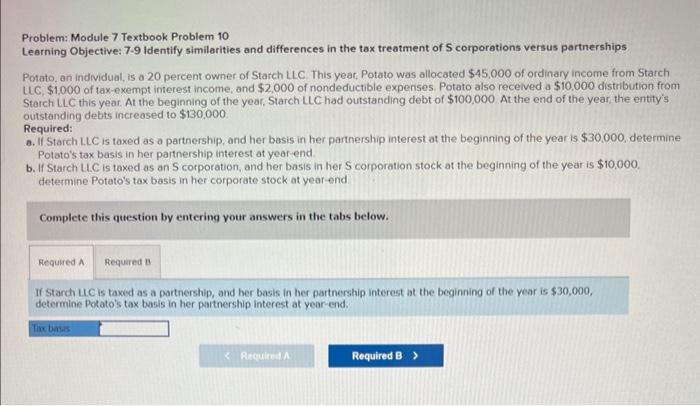Solved Problem: Module 7 Textbook Problem 10 Learning | Chegg.com