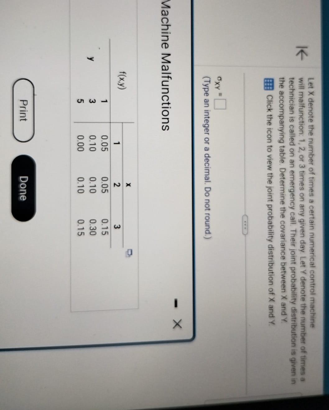 Solved Let x ﻿denote the number of times a certain numerical | Chegg.com