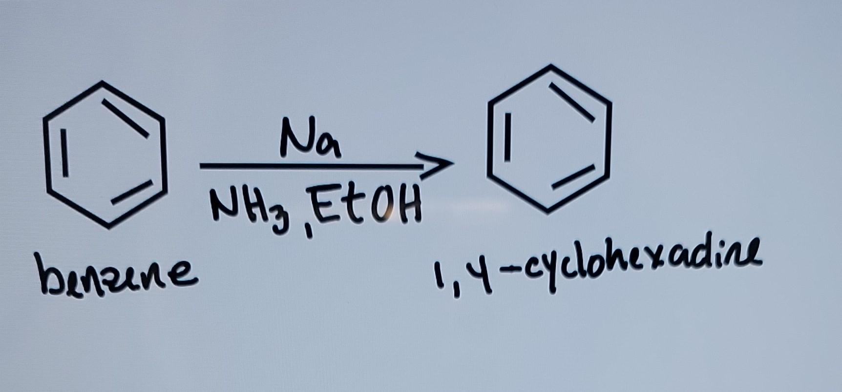 Solved benzene 1,4 -cyclohexa | Chegg.com