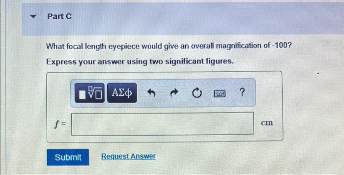 Solved - The "tube length" of a microscope is defined to be | Chegg.com