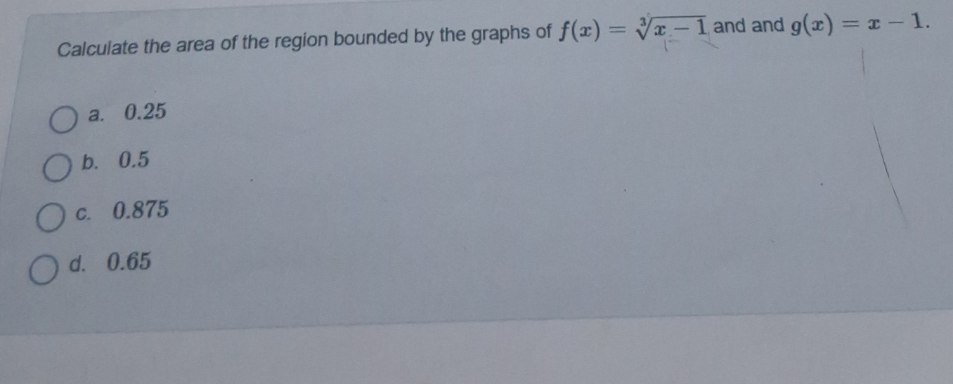 Solved by an EXPERT Calculate the area of the region bounded by the | Chegg.com