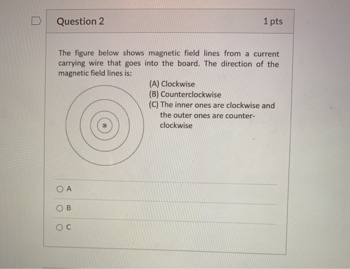 Solved What is the direction of the net magnetic force on | Chegg.com