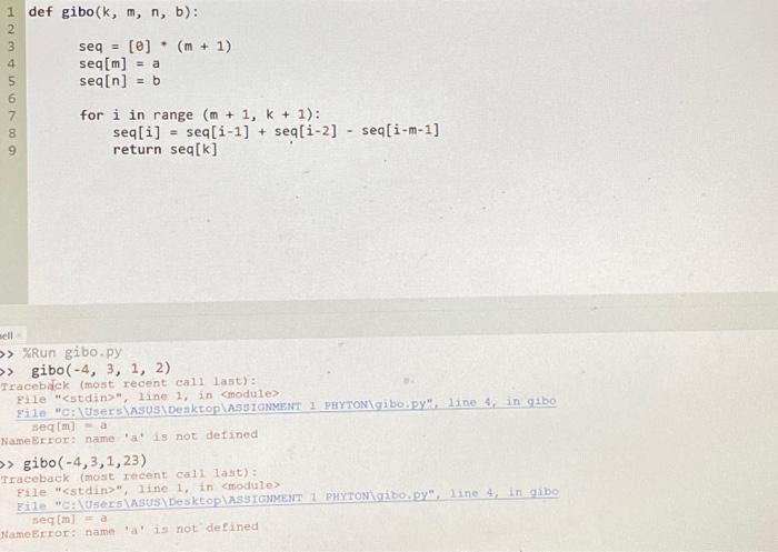 Solved I still can't find the right anawer, if I try to run | Chegg.com