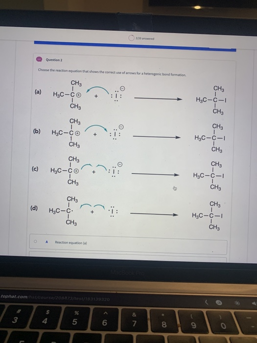 Solved Question 1 Identify the reaction class of the | Chegg.com