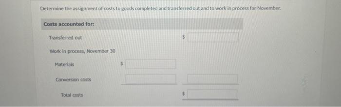 Solved Carla Vista Company has several processing | Chegg.com