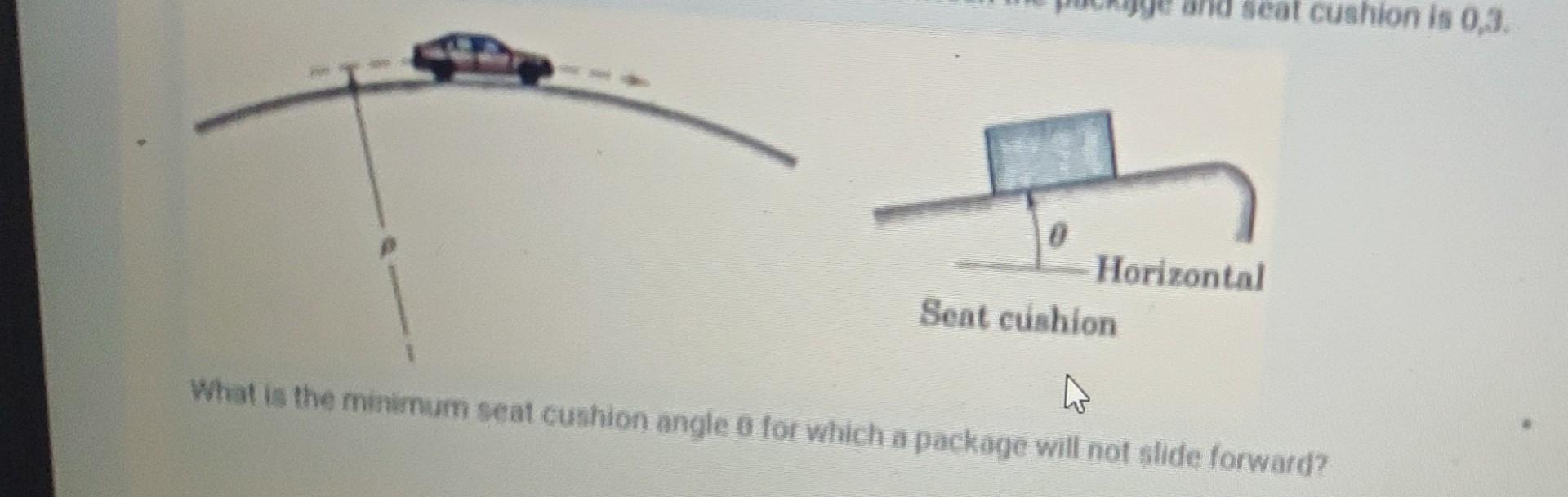 Solved The car has a speed of 18 m/s at the top of a hump | Chegg.com