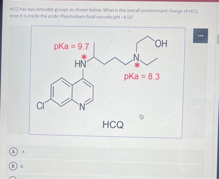Solved Based on the chemical structures of HCQ and CQ shown | Chegg.com