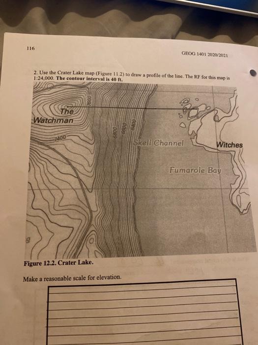 Solved GEOG 1401 2020/2021 117 3. The map below (Figure | Chegg.com