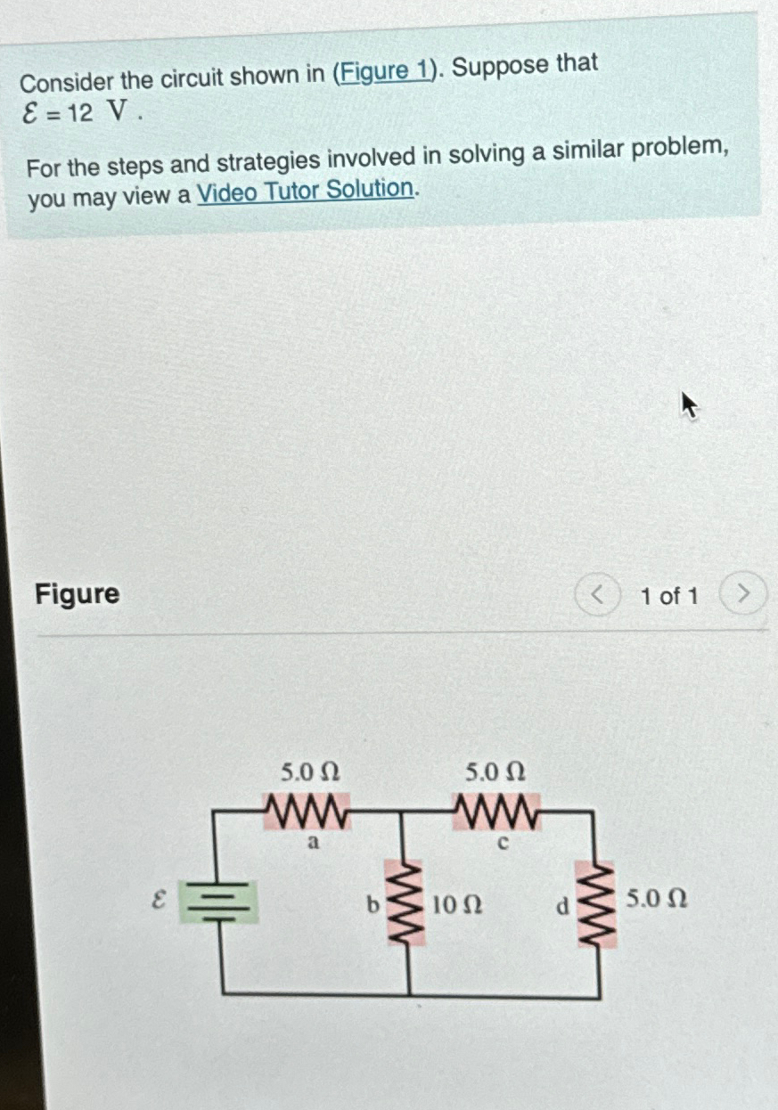 Solved A) ﻿find the current through the resistor aB)find the | Chegg.com