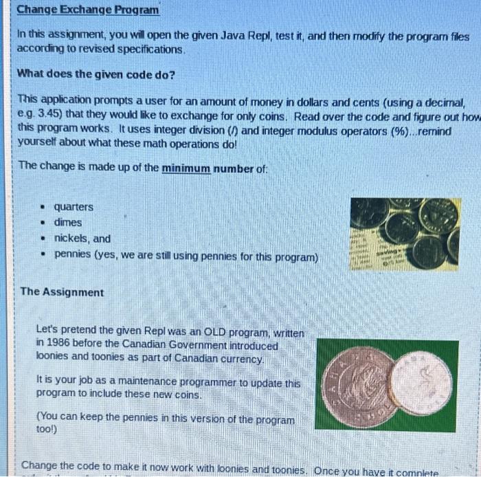 Solved In this assignment, you will open the given Java | Chegg.com