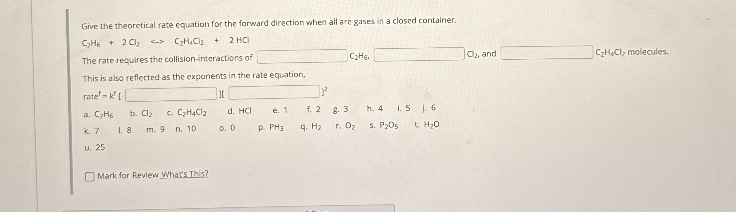 Solved Give the theoretical rate equation for the forward | Chegg.com