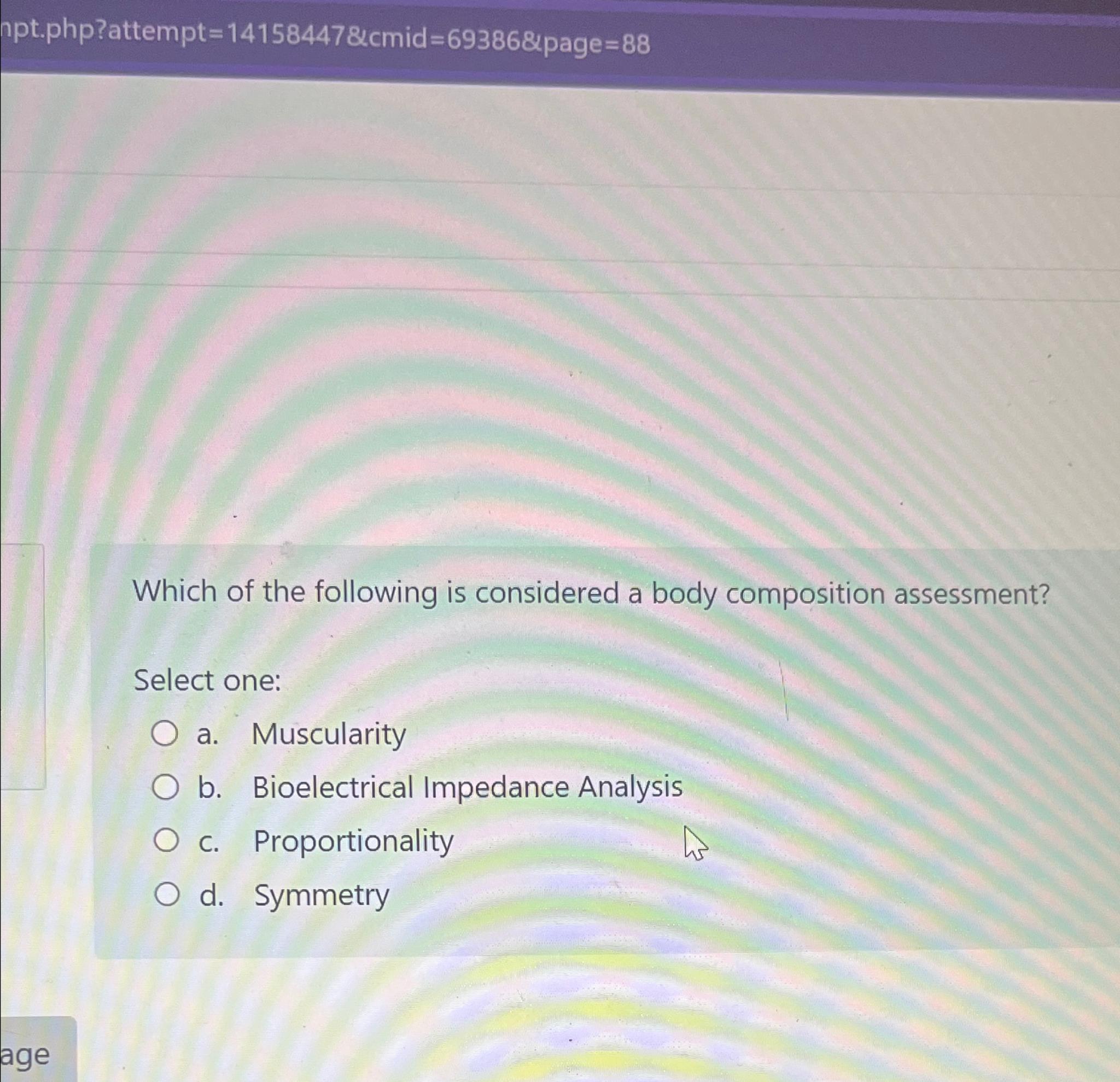 Solved pt.php?attempt =14158447&cm ﻿id =69386& page =88Which | Chegg.com