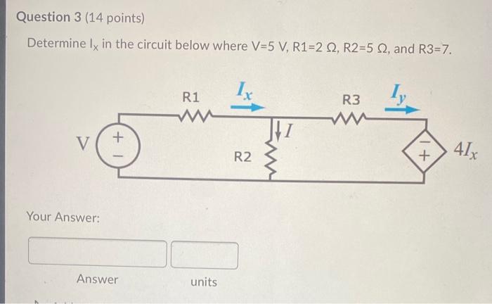 Solved Determine Ix in the circuit below where | Chegg.com
