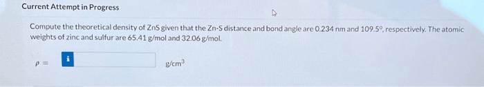 Solved Current Attempt in Progress Compute the theoretical | Chegg.com