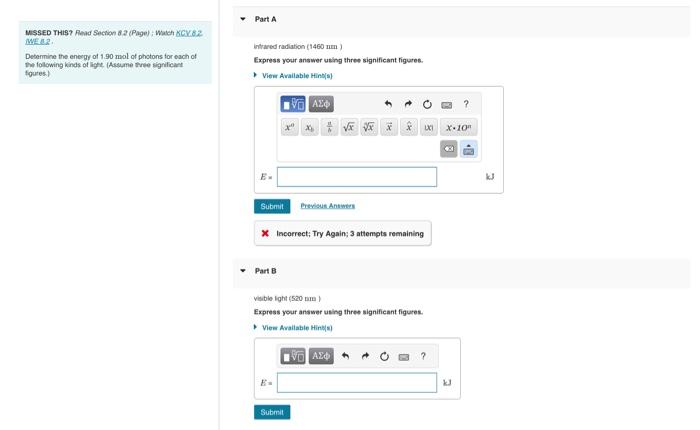 Solved MEER. intrared radiation (1460 mm ) Debermine the | Chegg.com