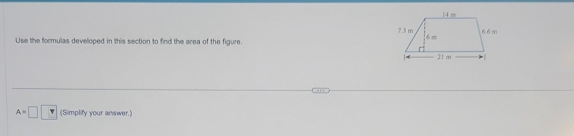 Solved Use the formulas developed in this section to find | Chegg.com