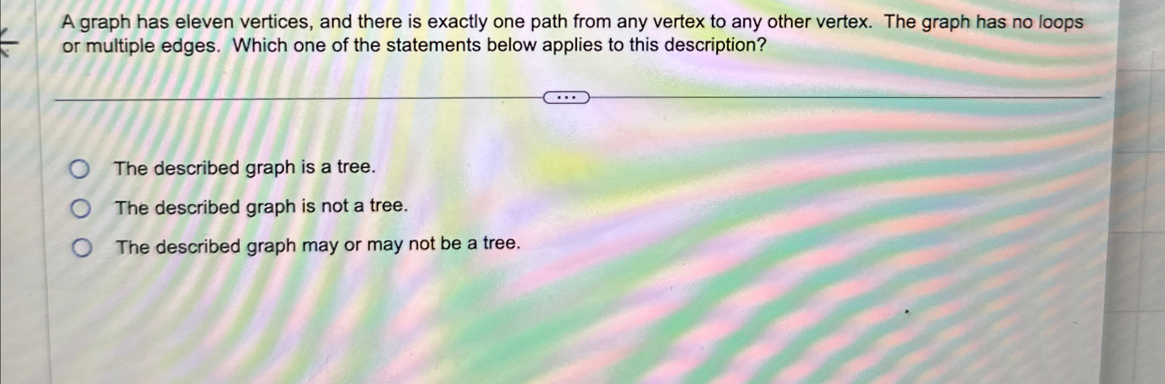 Solved A graph has eleven vertices, and there is exactly one | Chegg.com