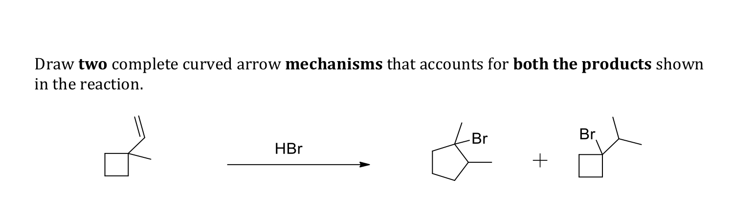 Solved Draw two complete curved arrow mechanisms that | Chegg.com
