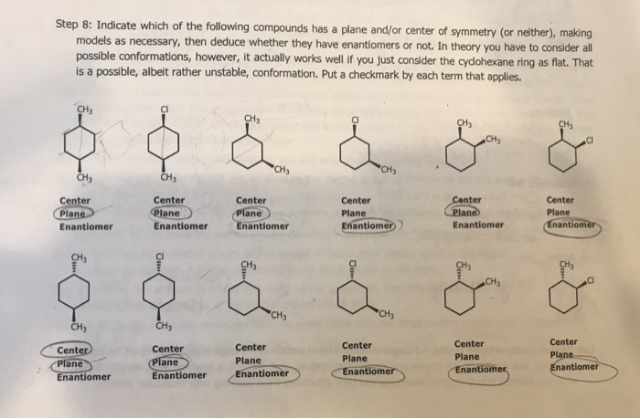 Solved Step 8: Indicate which of the following compounds has | Chegg.com
