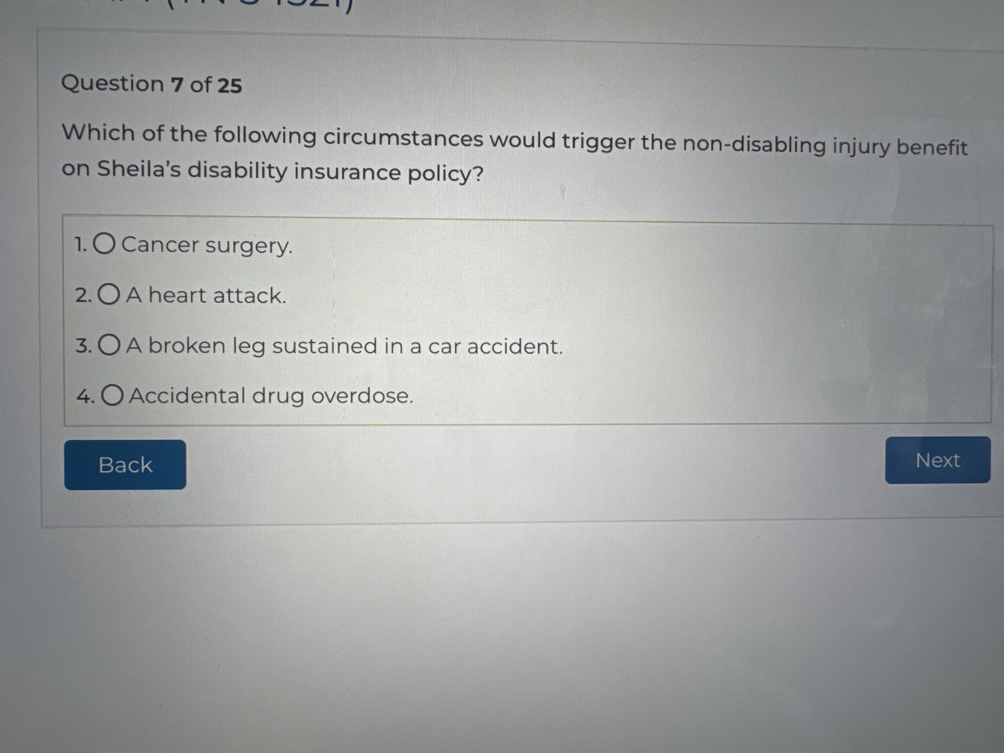 Solved Question 7 ﻿of 25Which of the following circumstances | Chegg.com
