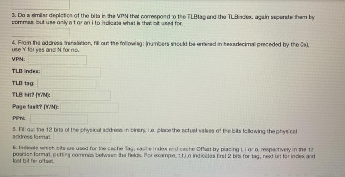 Solved Suppose a small virtual memory system with a TLB | Chegg.com