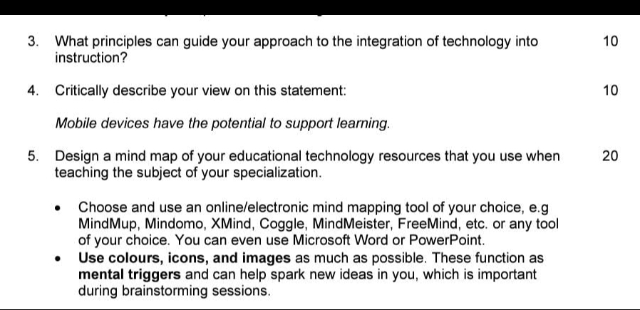 Solved What principles can guide your approach to the | Chegg.com