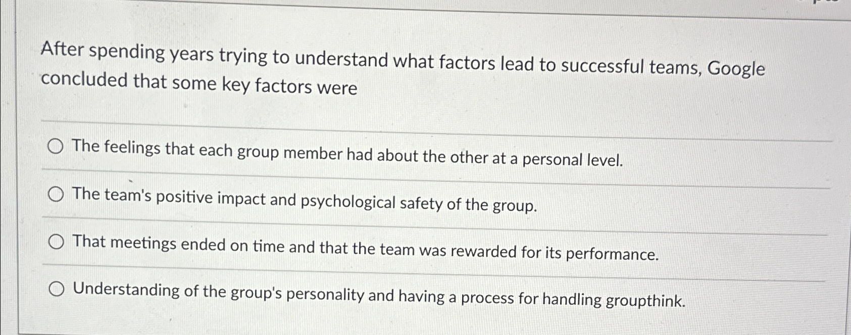 Solved After spending years trying to understand what | Chegg.com