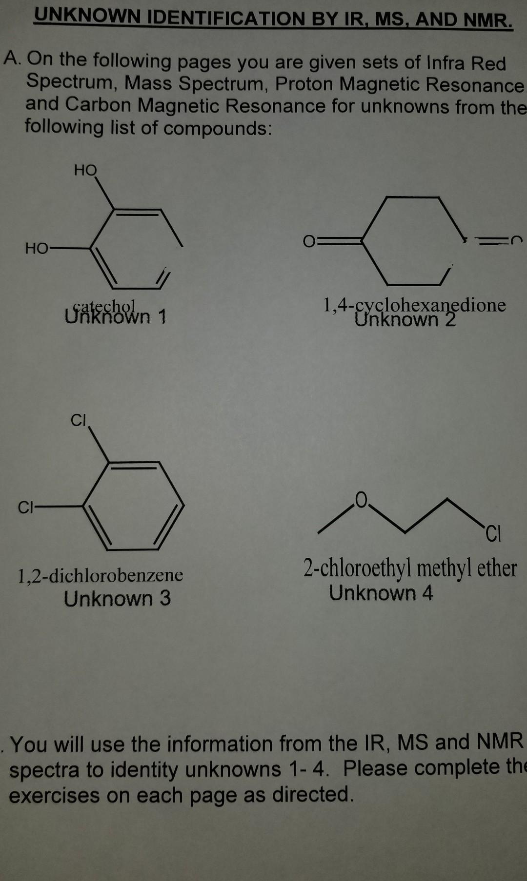 Proton Nmr Spectrum Catechol