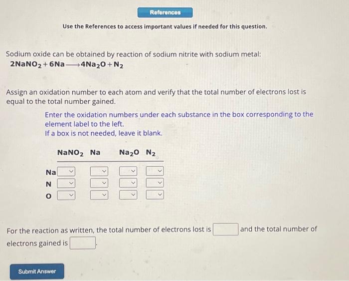 Solved Use the References to access important values if | Chegg.com