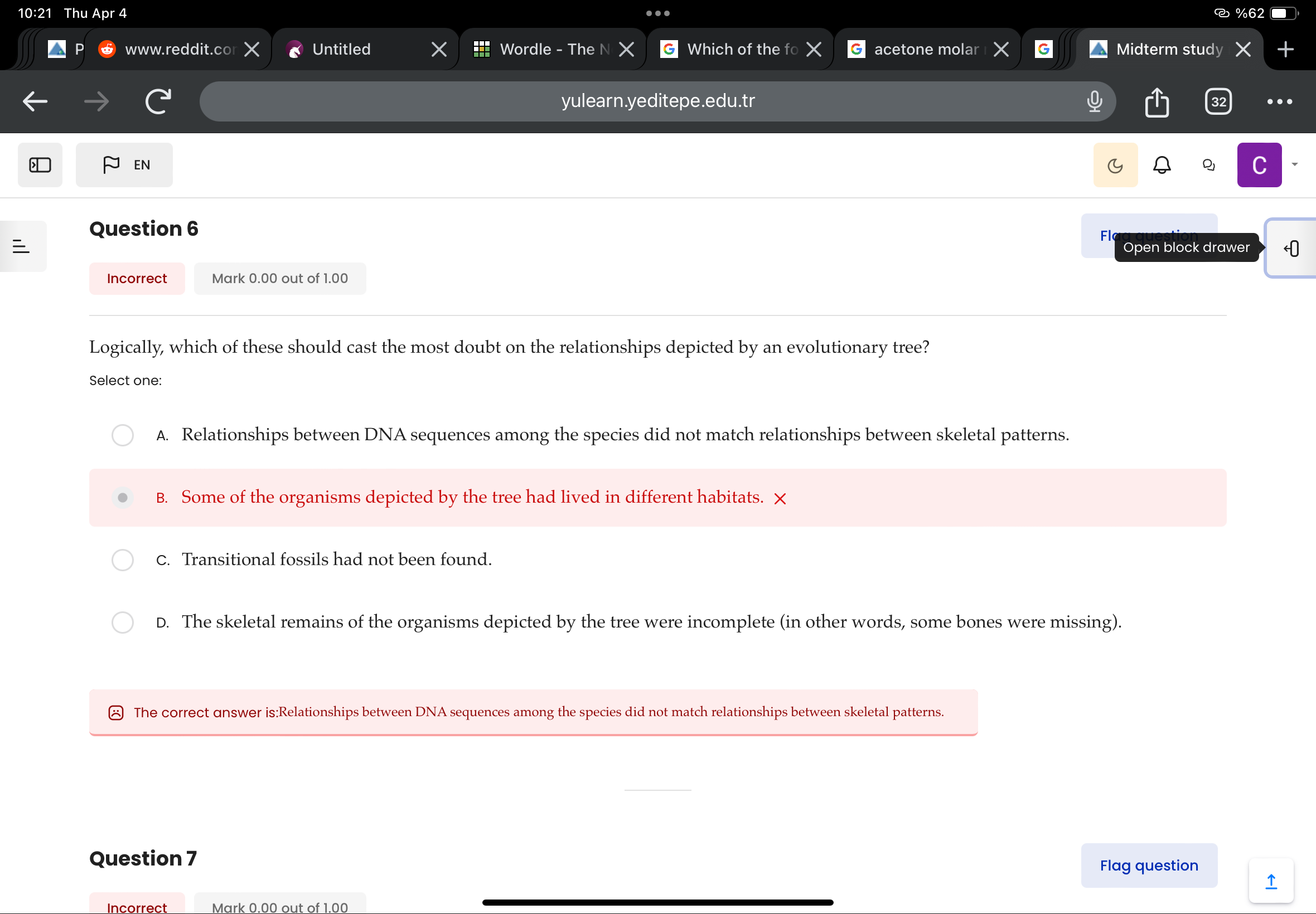 Solved Logically, which of these should cast the most doubt | Chegg.com