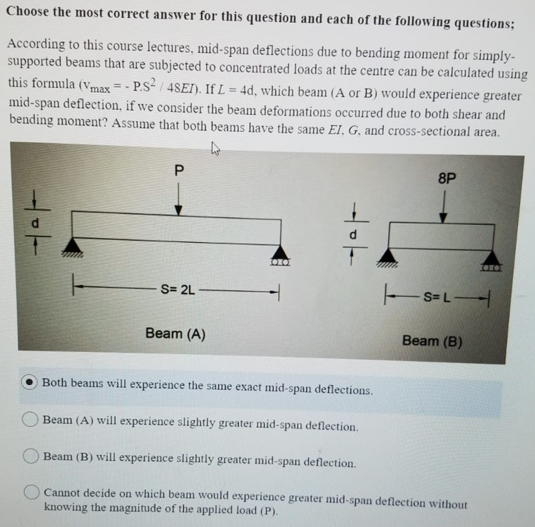Solved Choose the most correct answer for this question and | Chegg.com