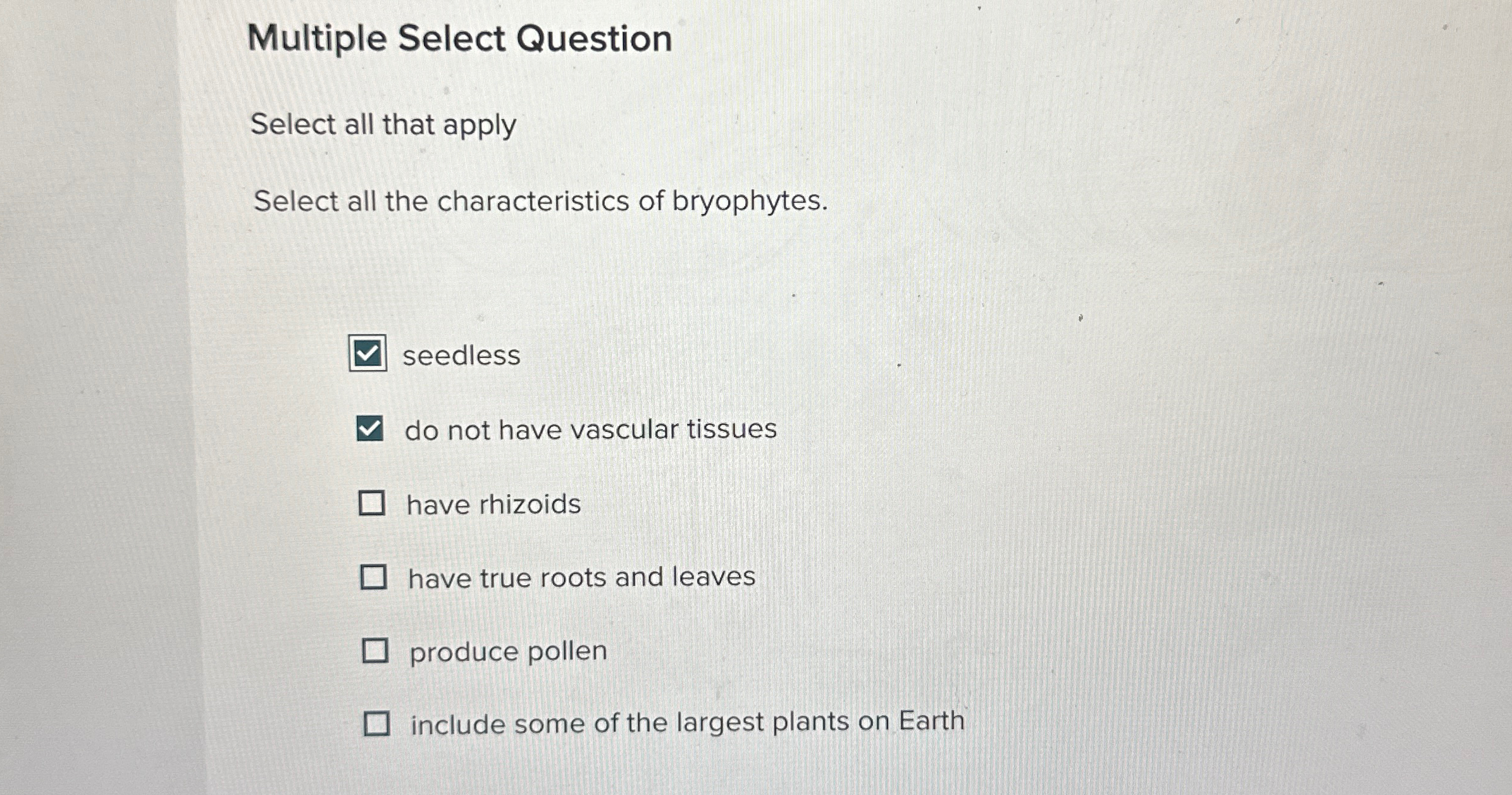 Solved Multiple Select QuestionSelect all that applySelect | Chegg.com