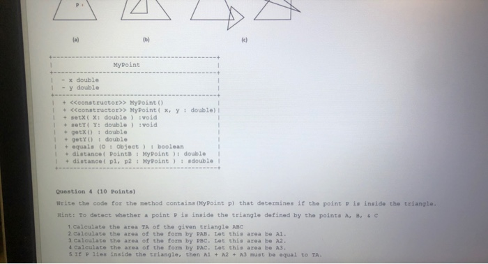 Solved object oriented java help asap-4 | Chegg.com