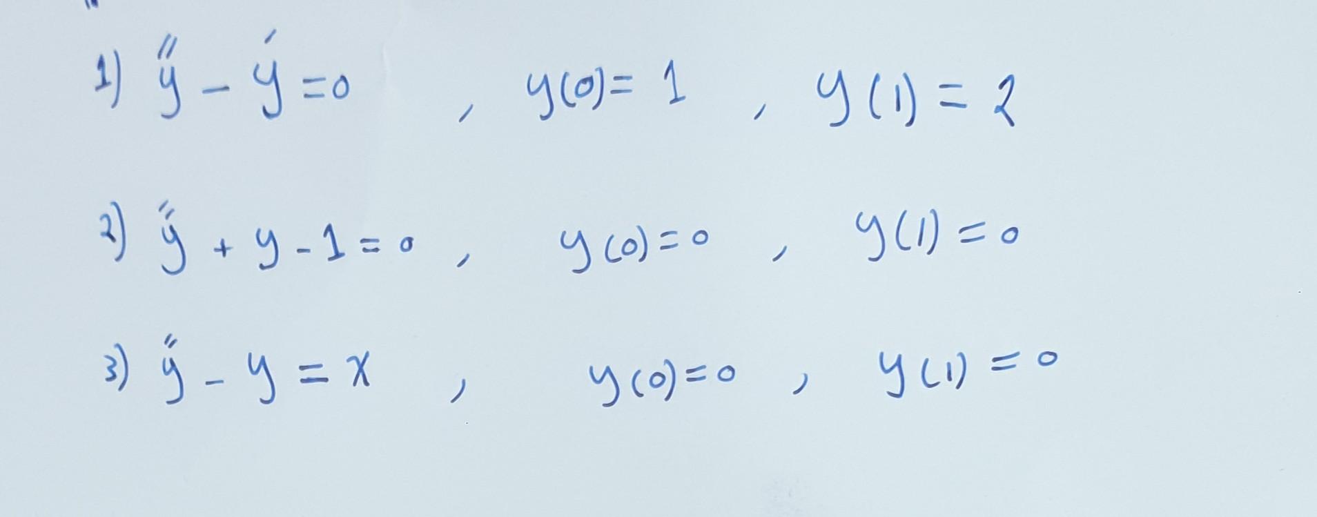 Solved How To Solves Boundary Value Problem Bvp The