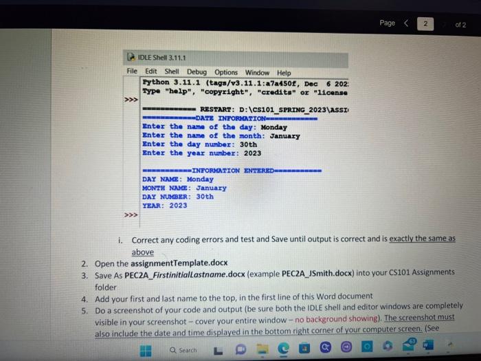 Solved This assignment assumes that you have read and | Chegg.com
