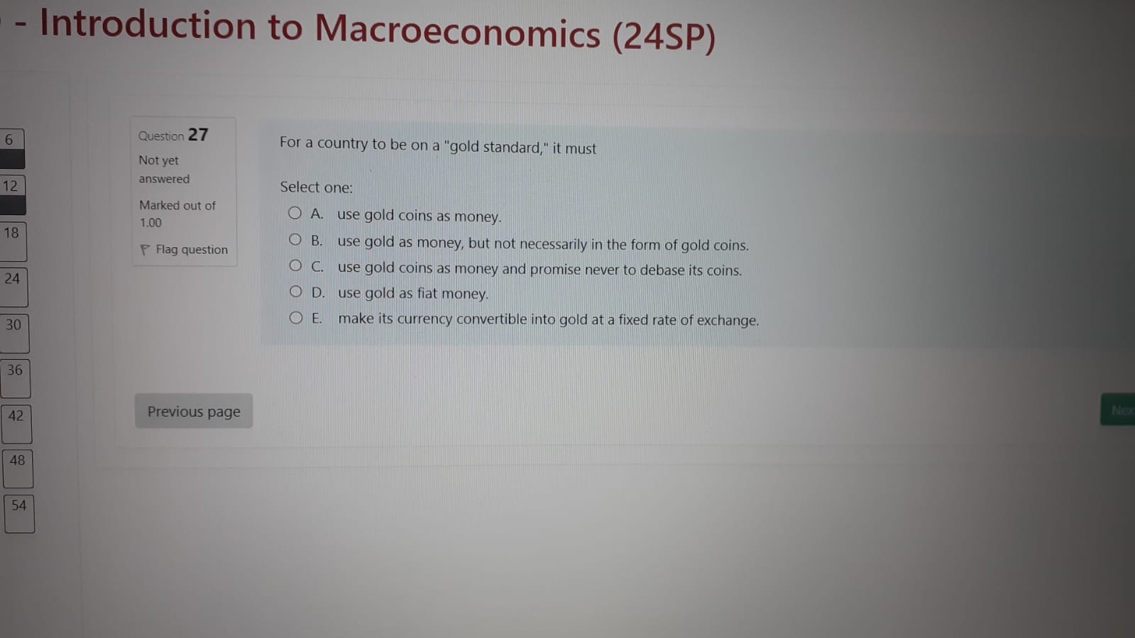 Solved Introduction to Macroeconomics | Chegg.com