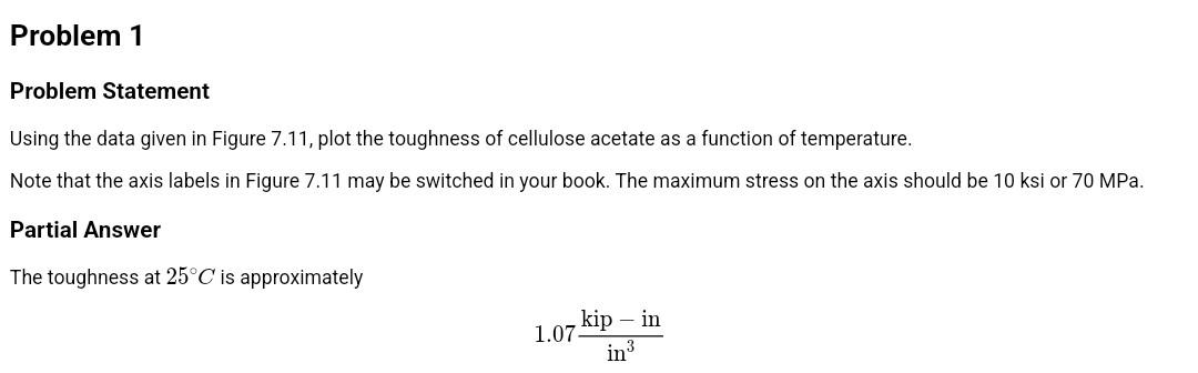 Solved Problem 1 Problem Statement Using the data given in | Chegg.com