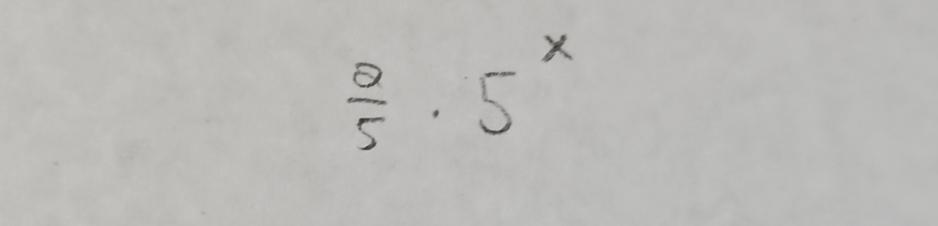 Solved 25*5x | Chegg.com