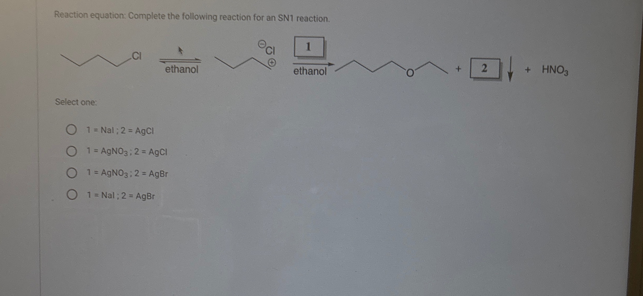Solved Reaction equation: Complete the following reaction | Chegg.com