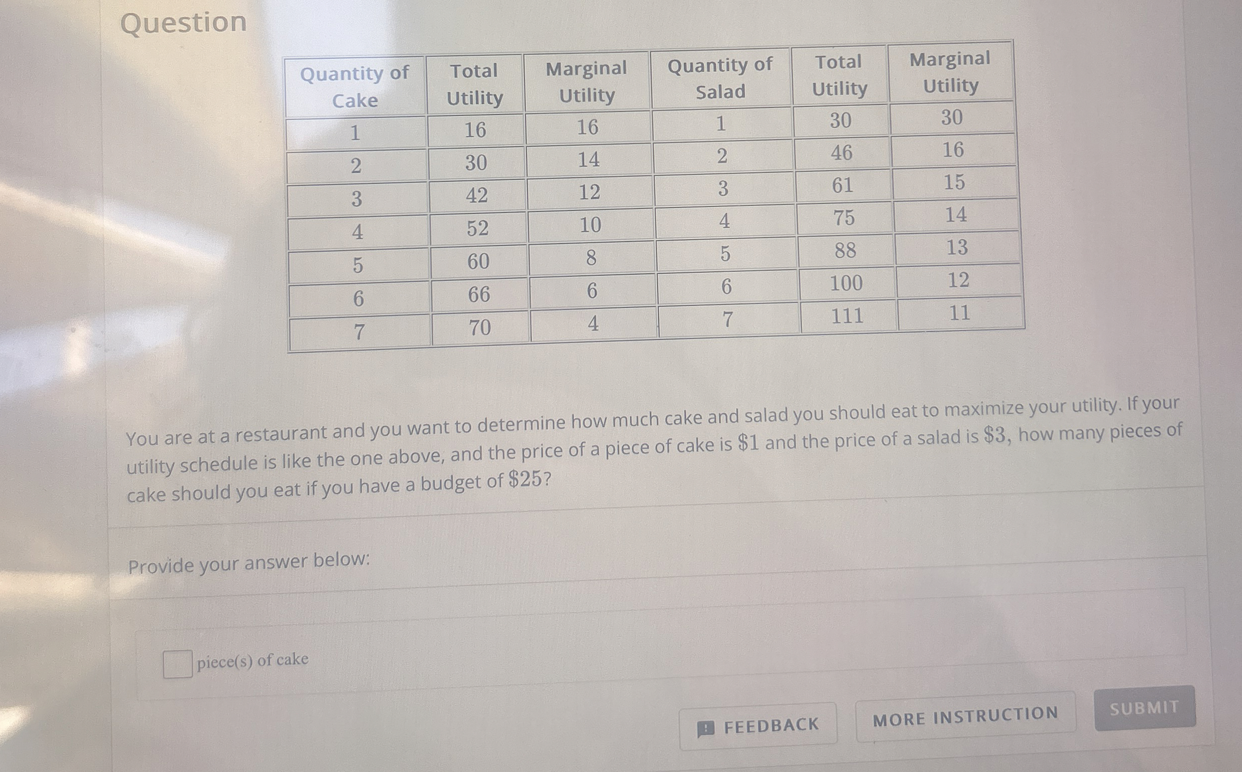 Solved Question\table[[\table[[Quantity | Chegg.com
