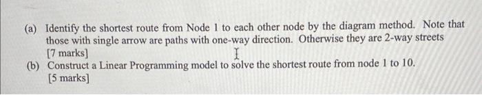 Solved Comfort Taxi identified 10 primary pickup and drop | Chegg.com