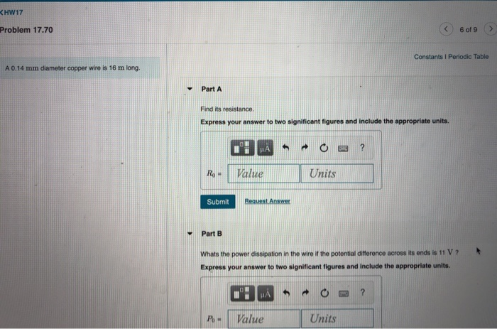 Solved KHW17 Problem 17.70 Constants 1 Periodic | Chegg.com