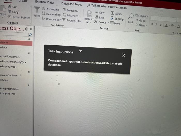 Solved Task Instructions Create a new report using the | Chegg.com