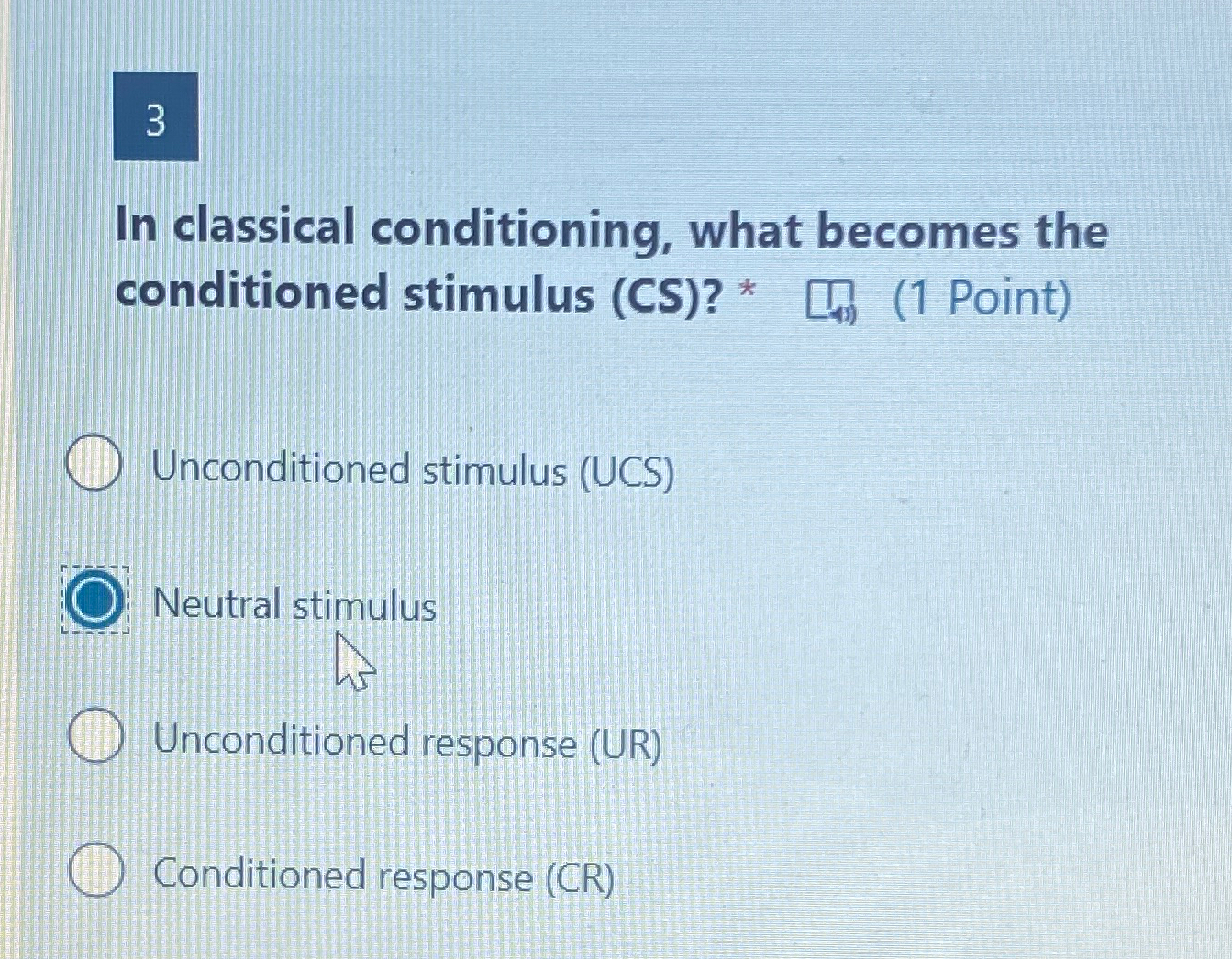 Solved 3In classical conditioning, what becomes the | Chegg.com
