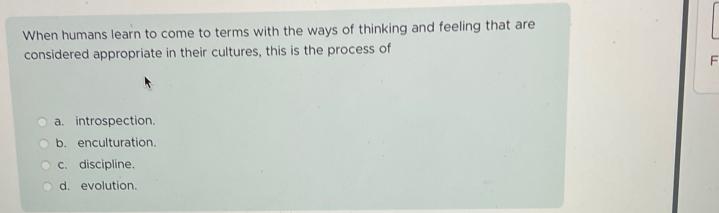 Solved When humans learn to come to terms with the ways of | Chegg.com