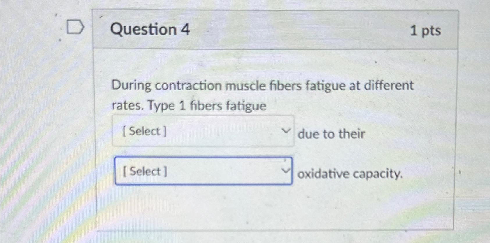 Solved Question 41 ﻿ptsDuring contraction muscle fibers | Chegg.com