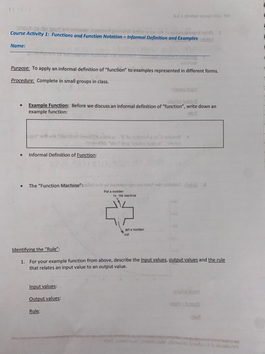 Solved Sort Course Activity 1 Functions And Function 6931