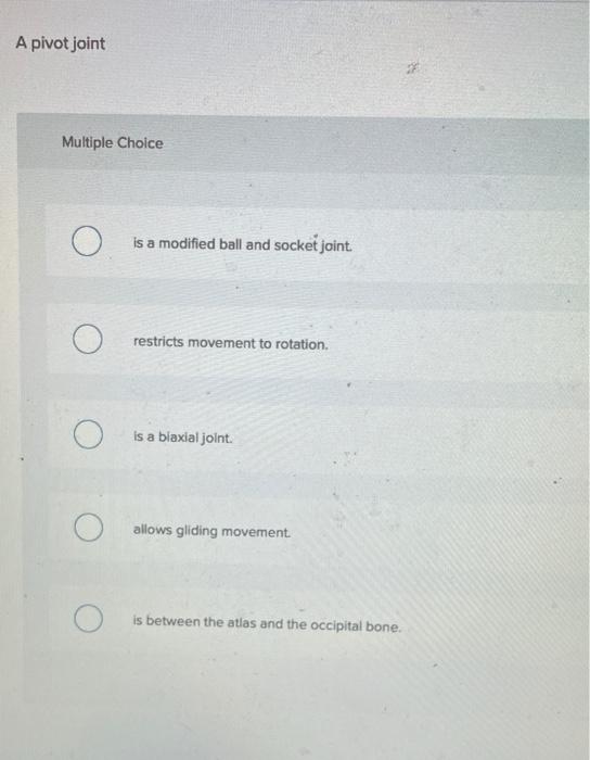 Solved The joint capsule Multiple Choice is a double layer | Chegg.com